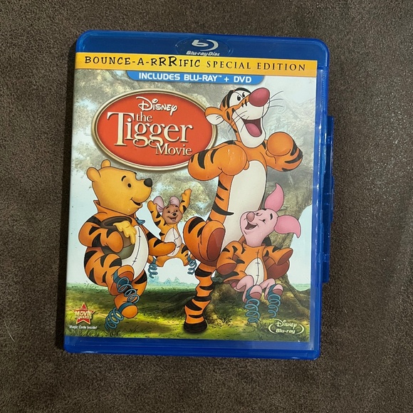 Disney | Other | Disney The Tigger Movie Special Edition Bluray Dvd ...